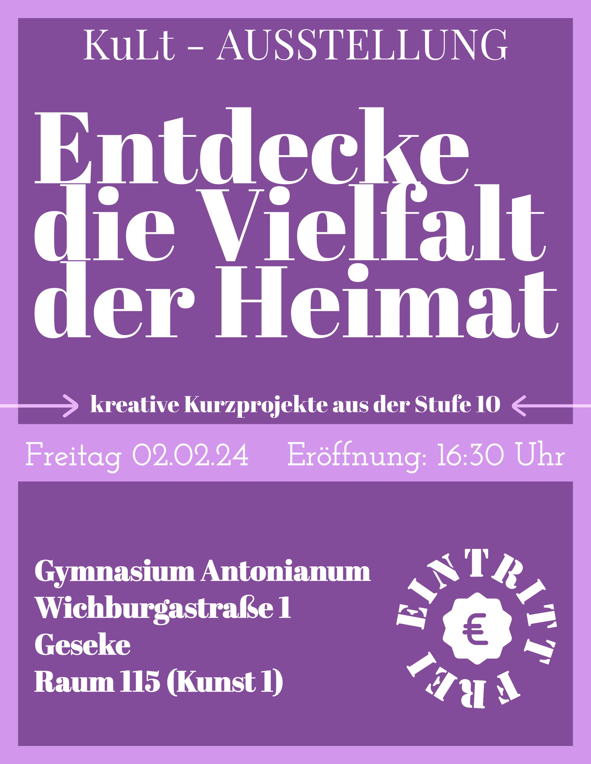 Willkommen am Gymnasium Antonianum